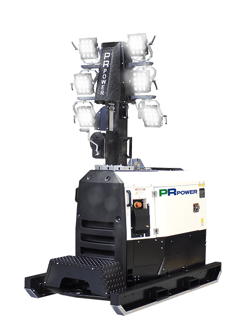 LED Lighting Towers for Rent or Sale Australia | PR Power