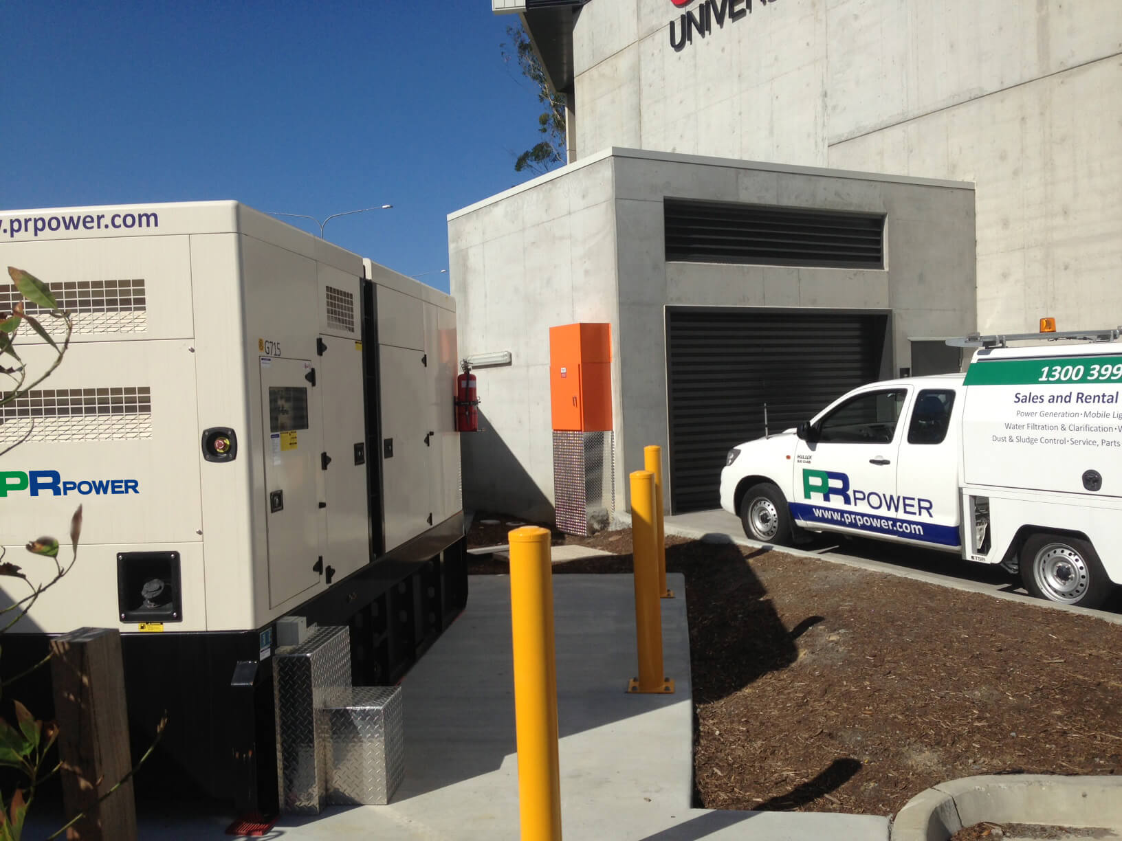 Project on University Back Power Installation - PR Power