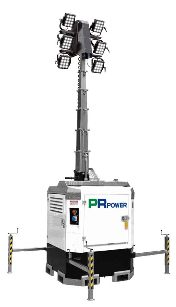 LED Mobile Lighting Towers for Sale | PR Power Australia